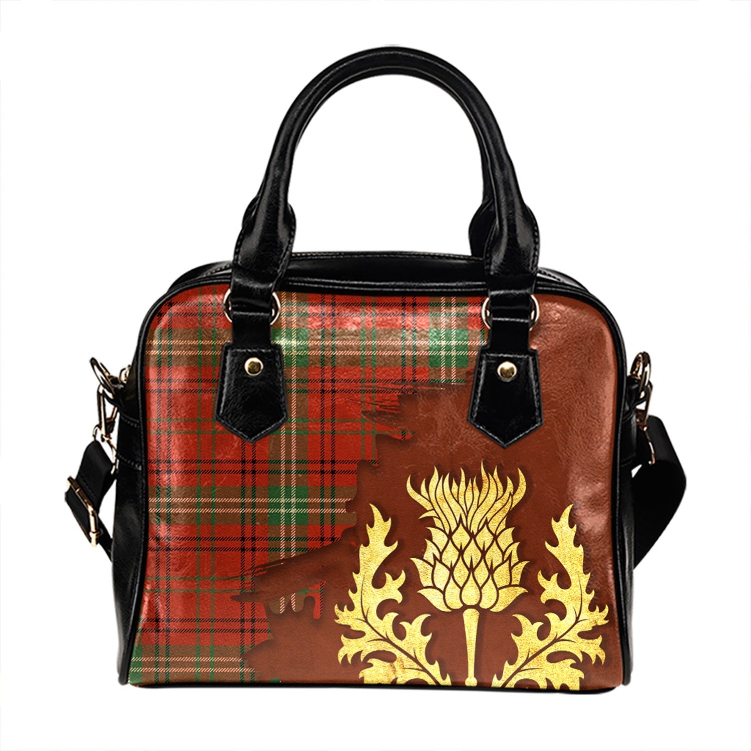 Morrison Ancient Tartan Shoulder Handbag Thistle Oldest Style ...