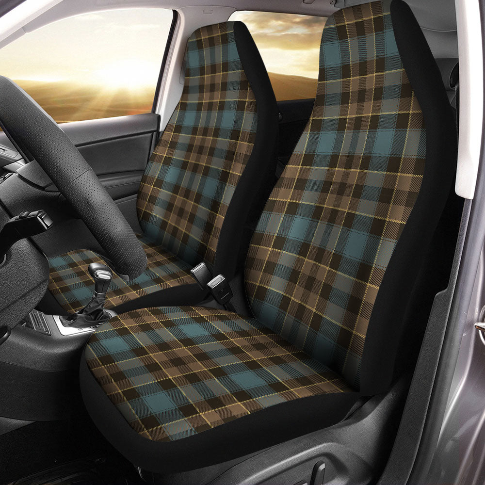 Mowat Weathered Clan Badge Tartan Car Seat Covers | Celticprime.com ...