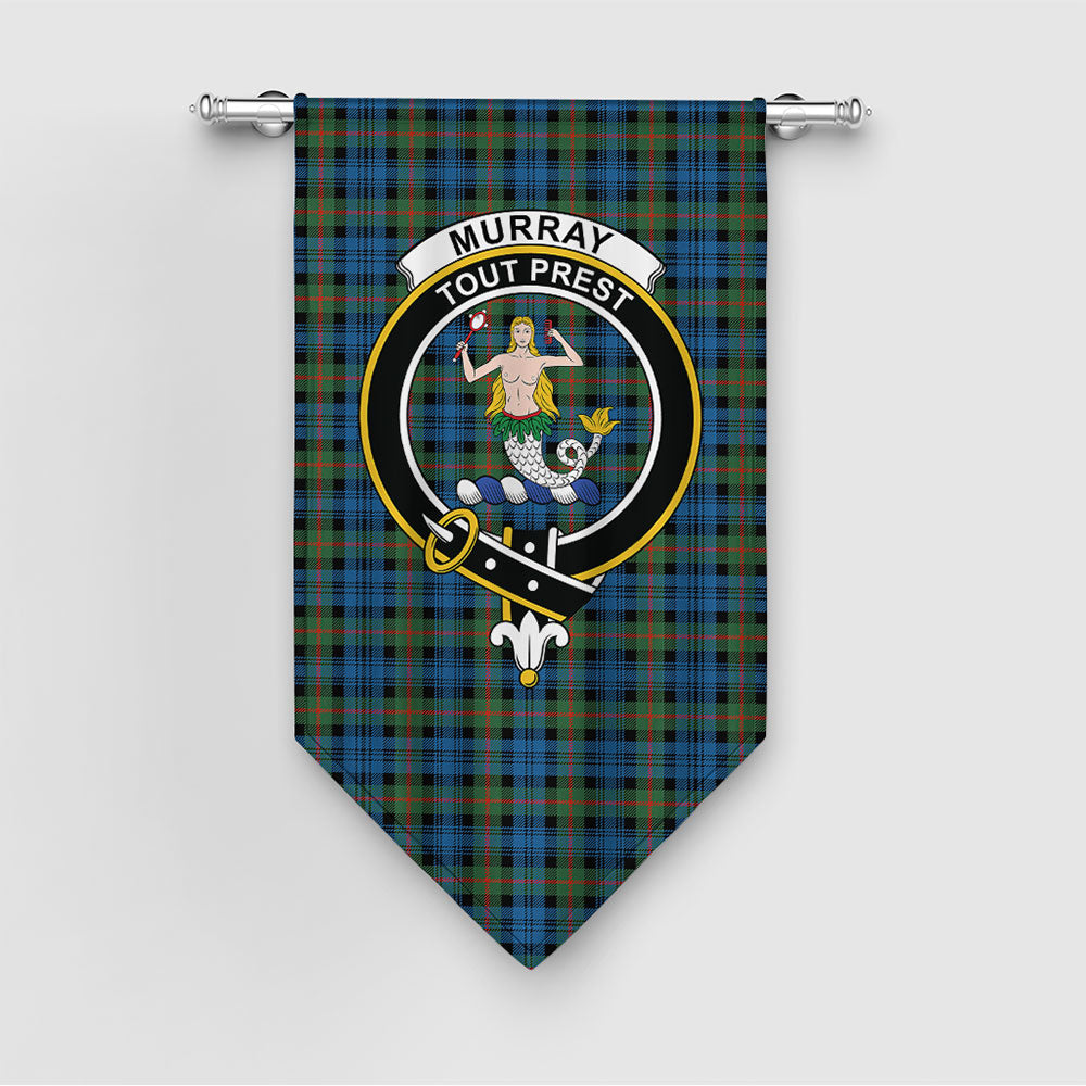 Murray Ancient Clan Badge Tartan Gonfalon – Scottish Banner ...