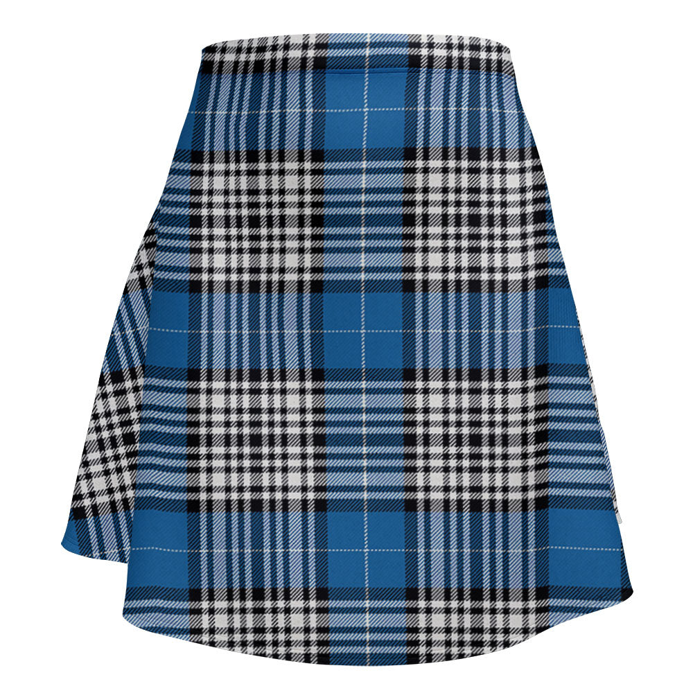 Napier Ancient Clan Badge Tartan Flared Skirt – High Waist ...