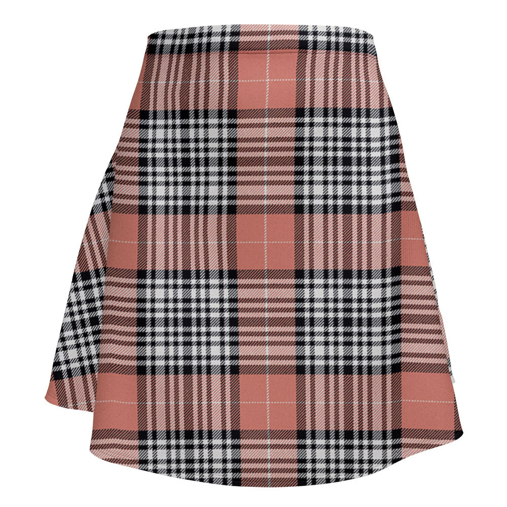 Napier Rose Ancient Clan Badge Tartan Flared Skirt – High Waist ...