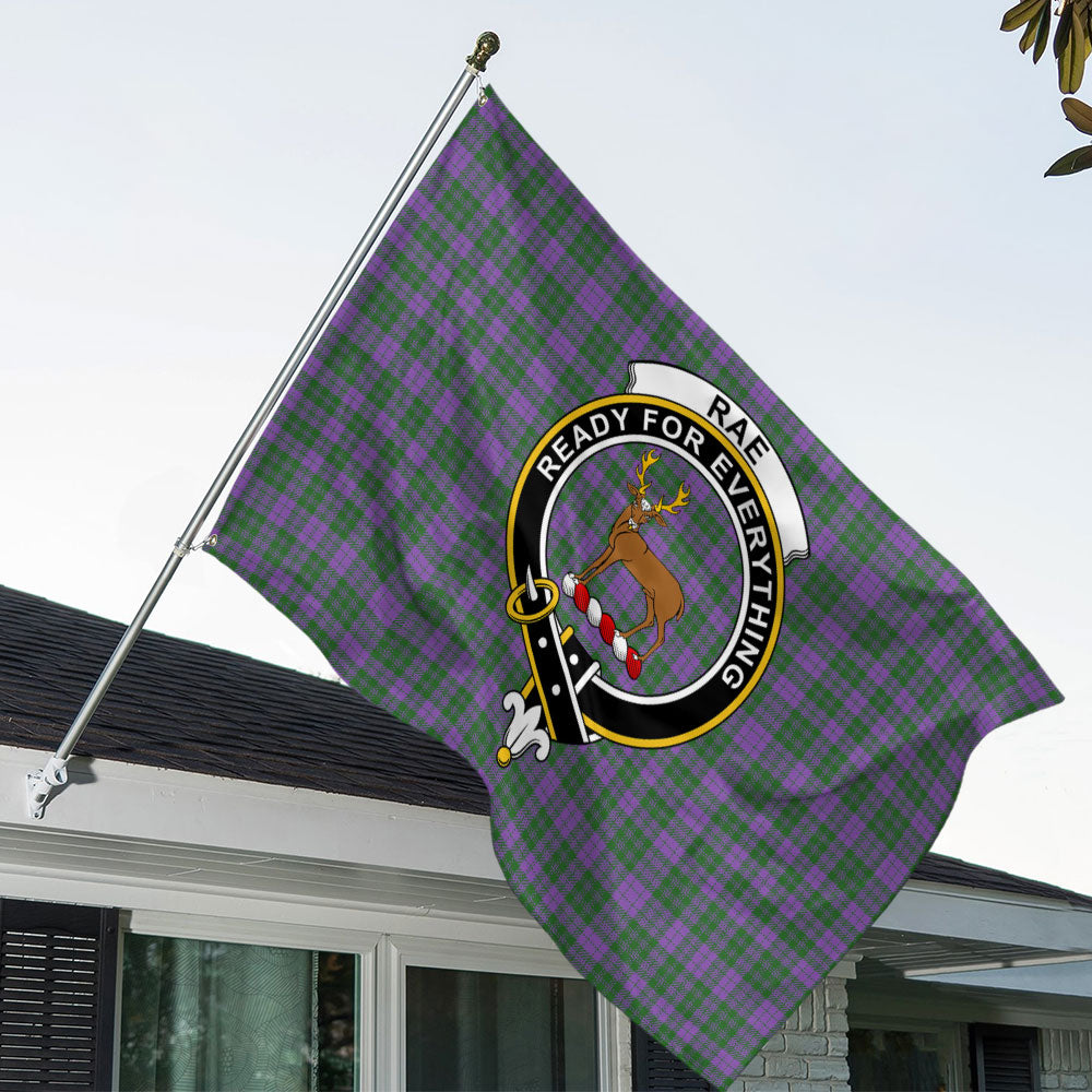 Rae Ancient Clan Badge Tartan House Flag | Celticprime.com – celticprime