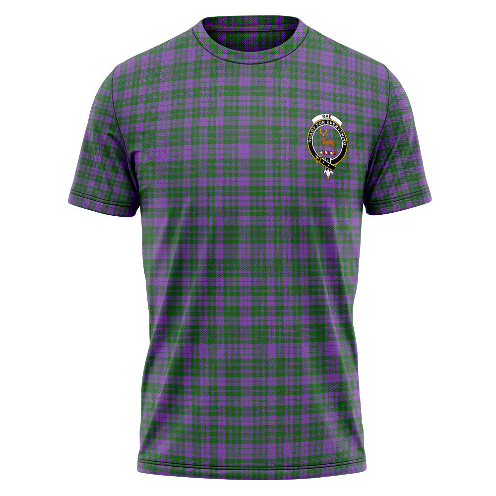 Rae Ancient Clan Badge Tartan T-Shirt | Celticprime.com – celticprime