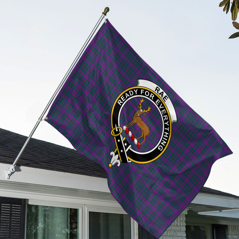 Rae Modern Clan Badge Tartan House Flag | Celticprime.com – celticprime