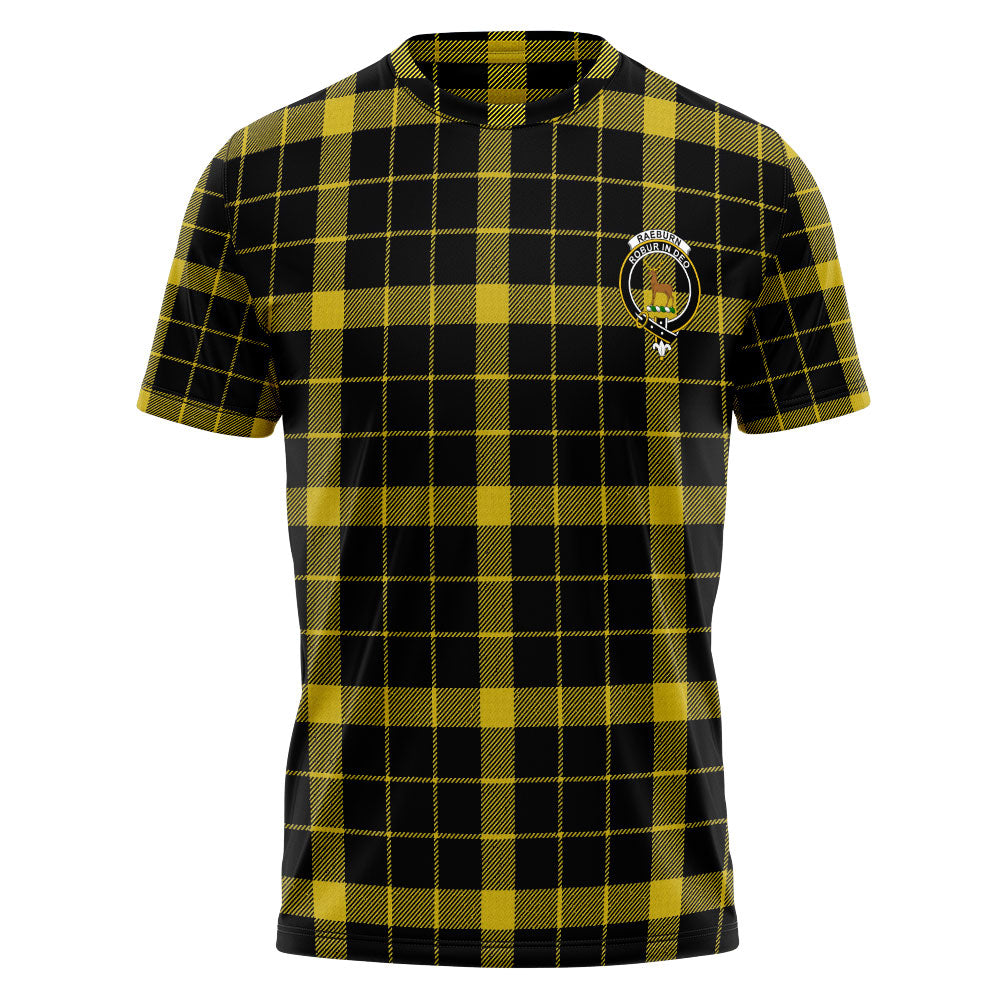 Raeburn Modern Clan Badge Tartan T-Shirt | Celticprime.com – celticprime