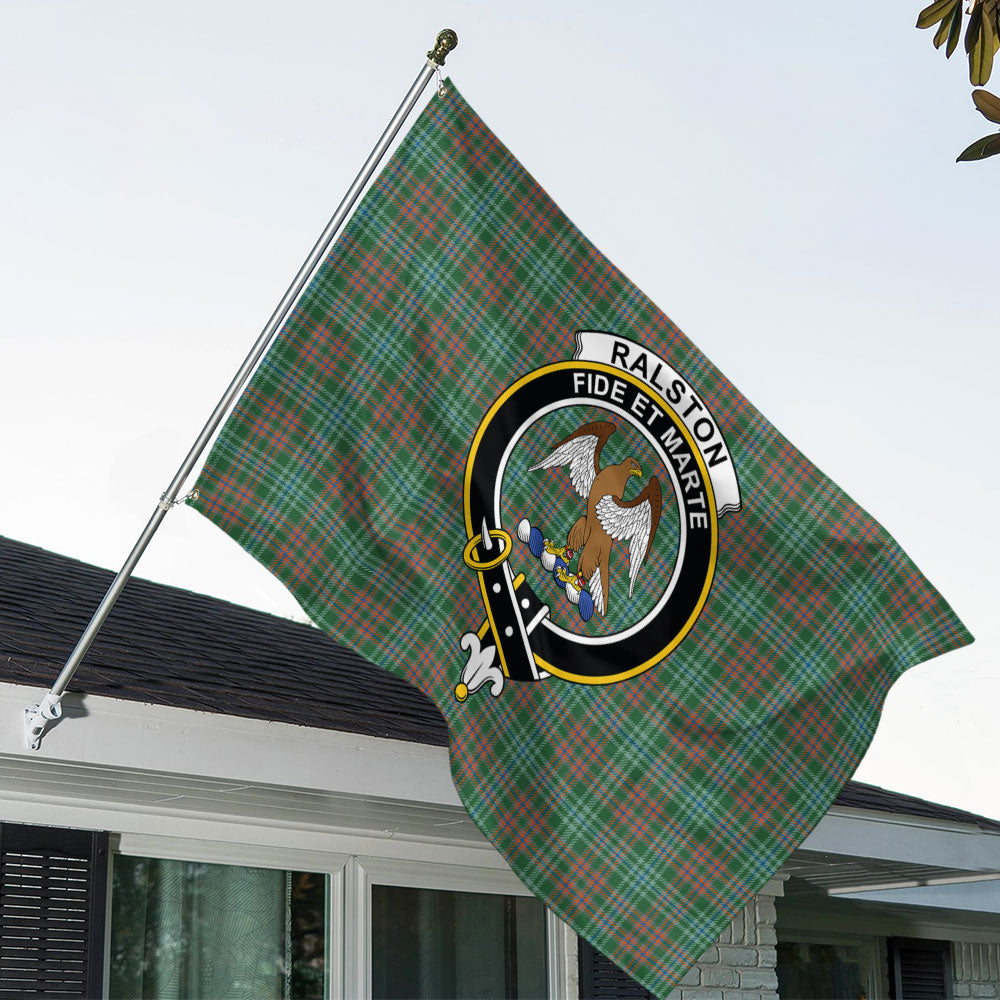 Ralston US Ancient Clan Badge Tartan House Flag | Celticprime.com ...