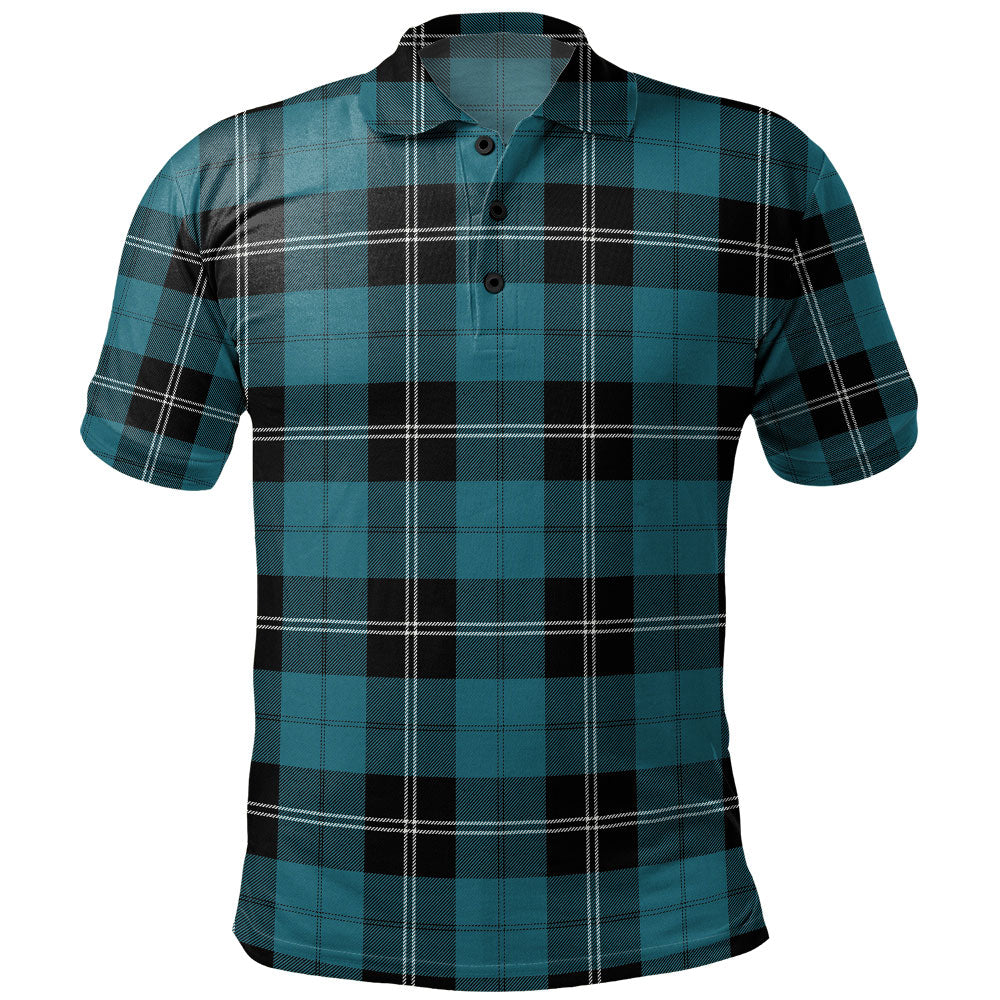 Ramsay Blue Ancient Clan Badge Tartan Polo Shirt | Celticprime.com ...