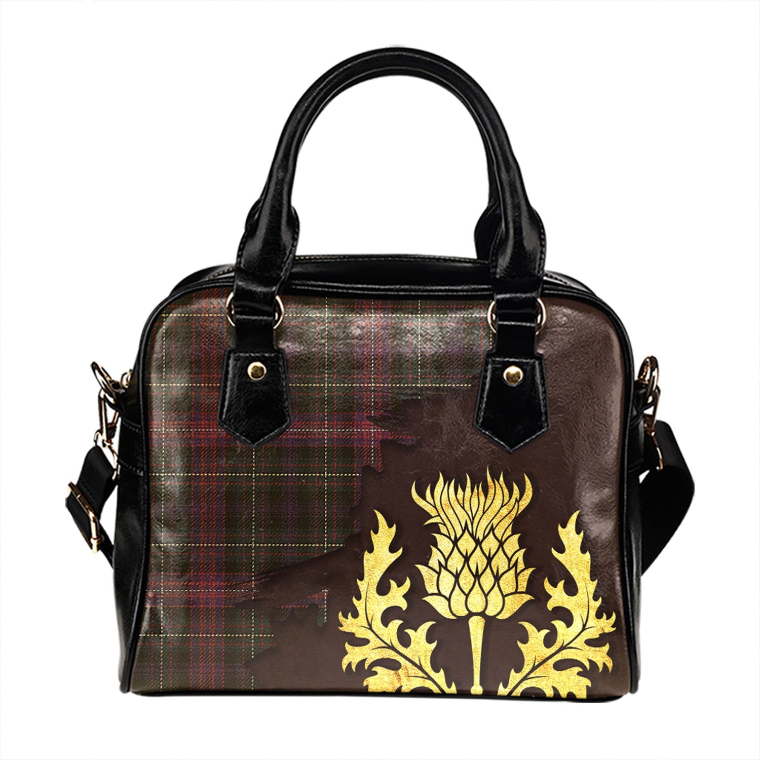 Rankin Rankine Weathered Tartan Shoulder Handbag Thistle Oldest Style ...