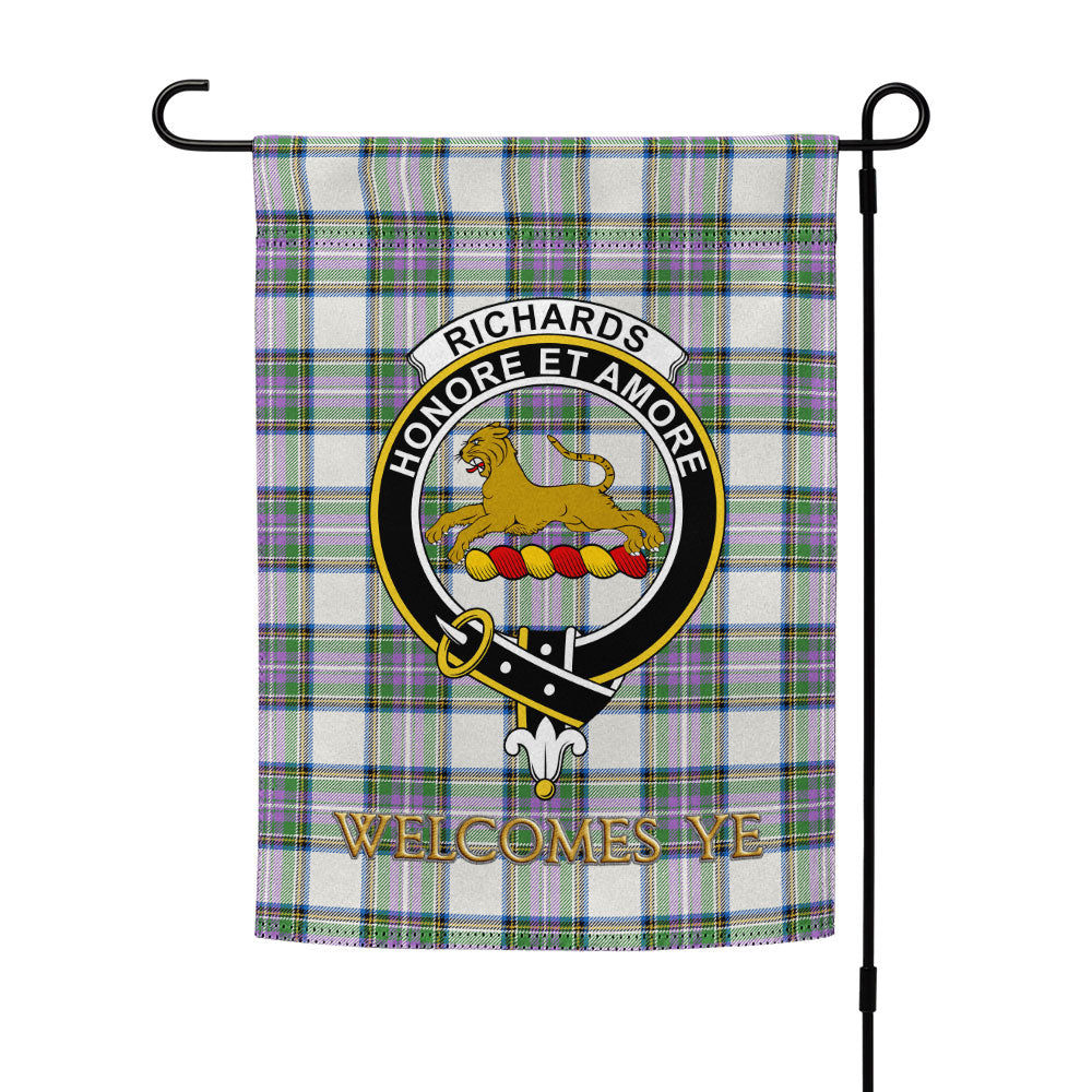 Richards (Pritchard) Ancient Clan Badge Tartan Garden Flag ...