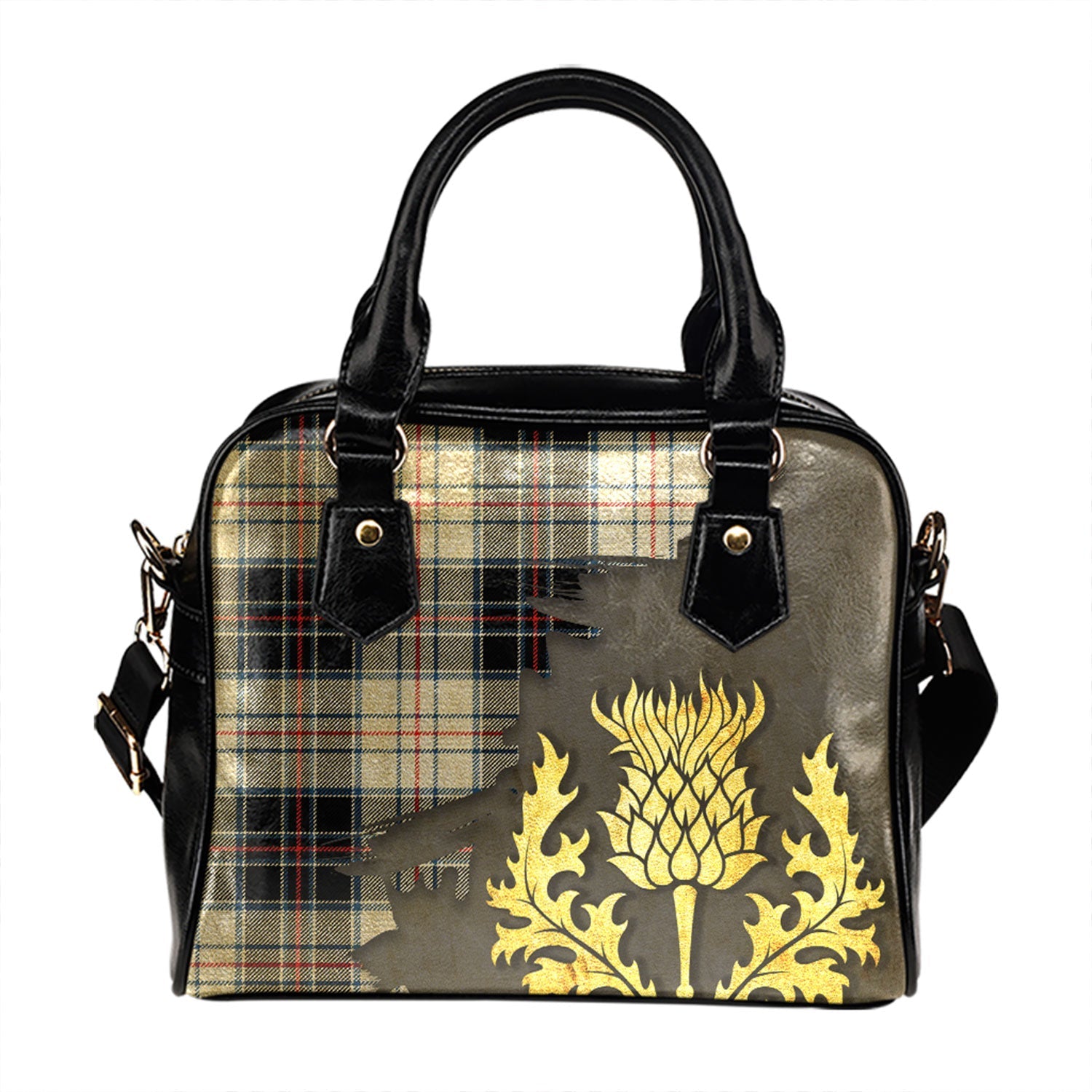 Scott MacRae Modern Tartan Shoulder Handbag Thistle Oldest Style ...