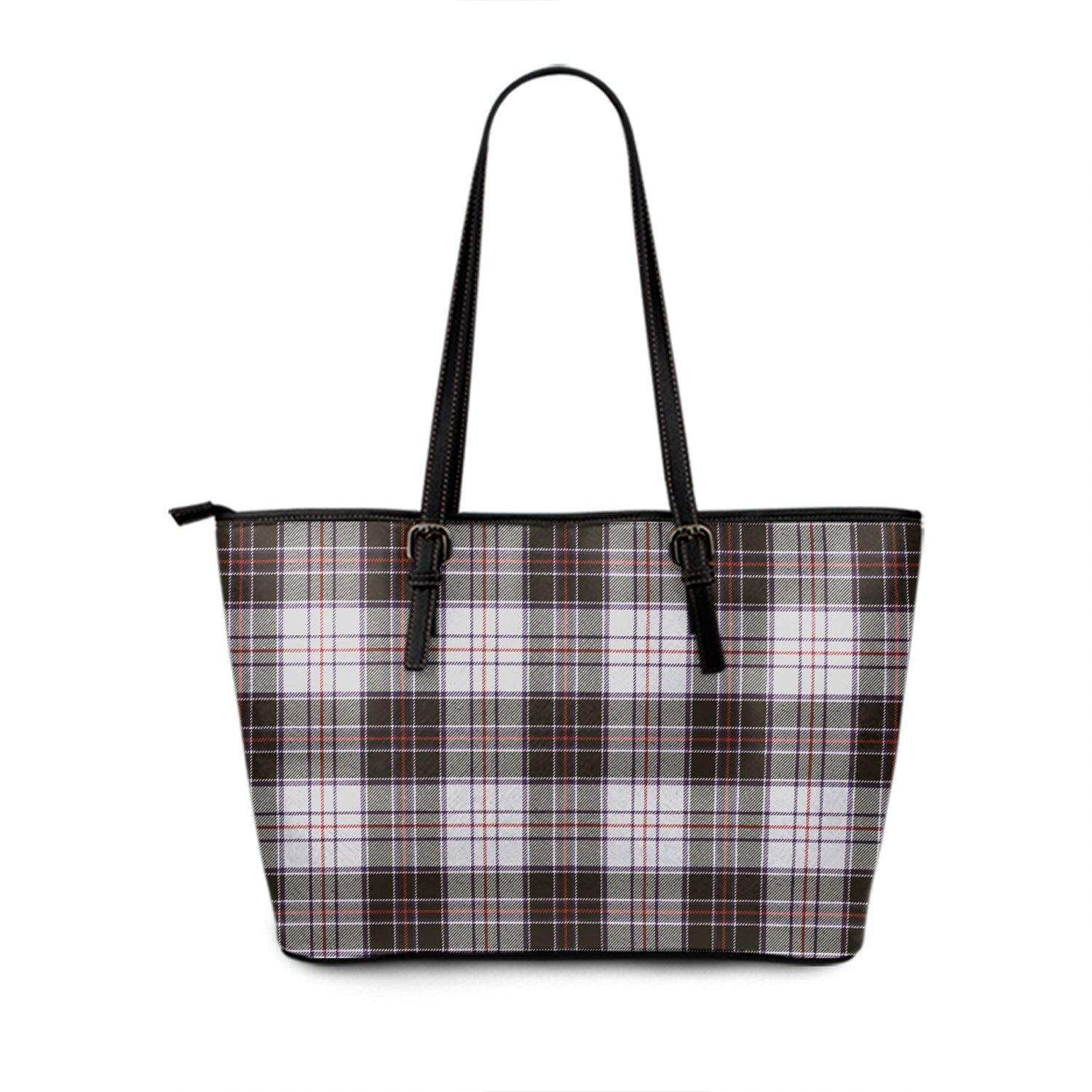 Scott MacRae Weathered Tartan Leather Tote Bag | Celticprime.com ...
