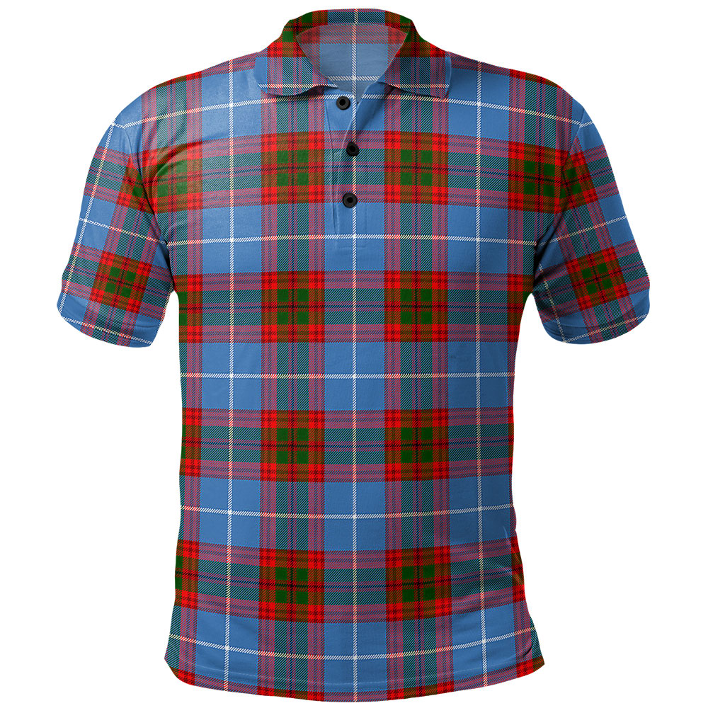 Spalding Clan Badge Tartan Polo Shirt | Celticprime.com – celticprime