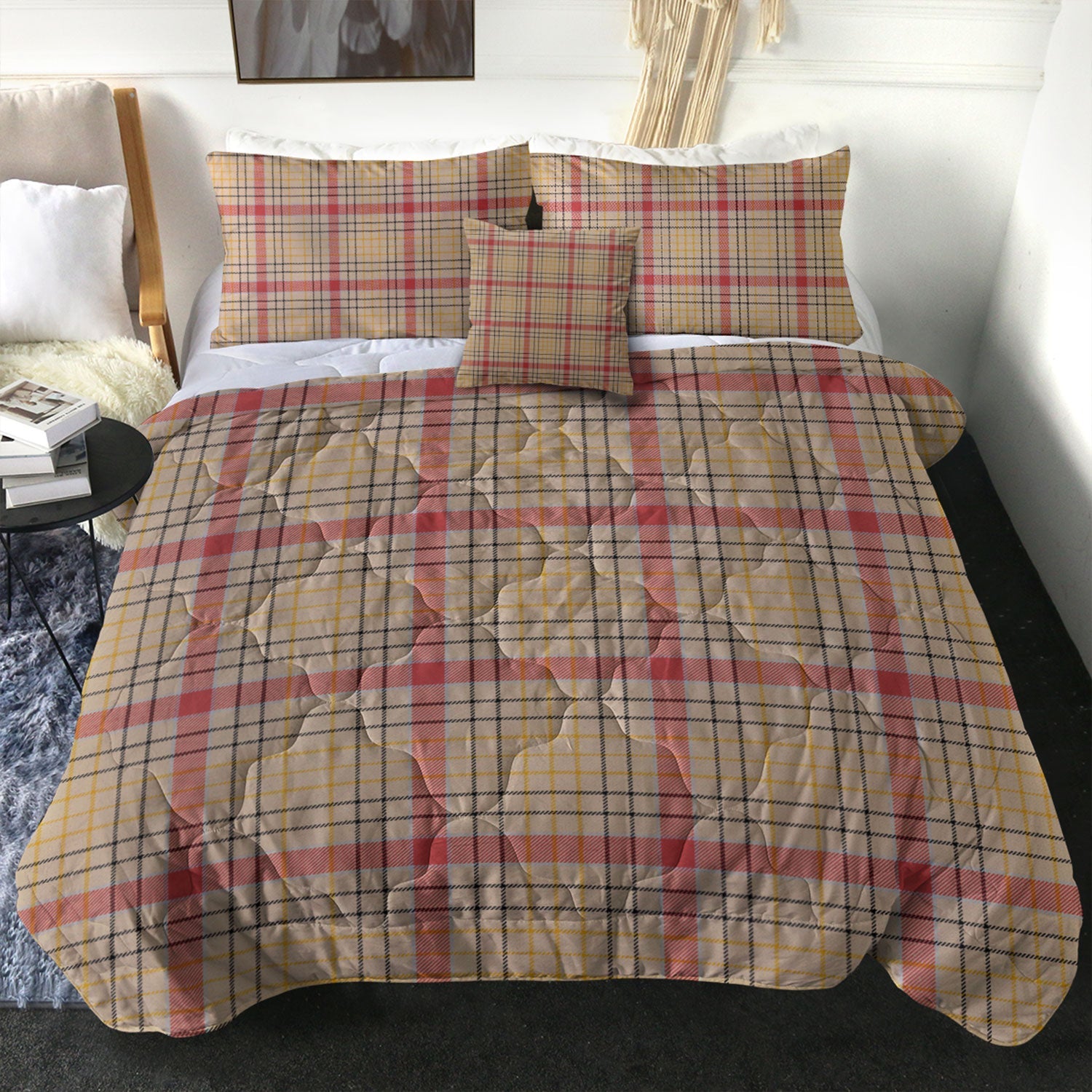 Sutherland of Duffus Weathered Tartan Comforter | Celticprime.com ...