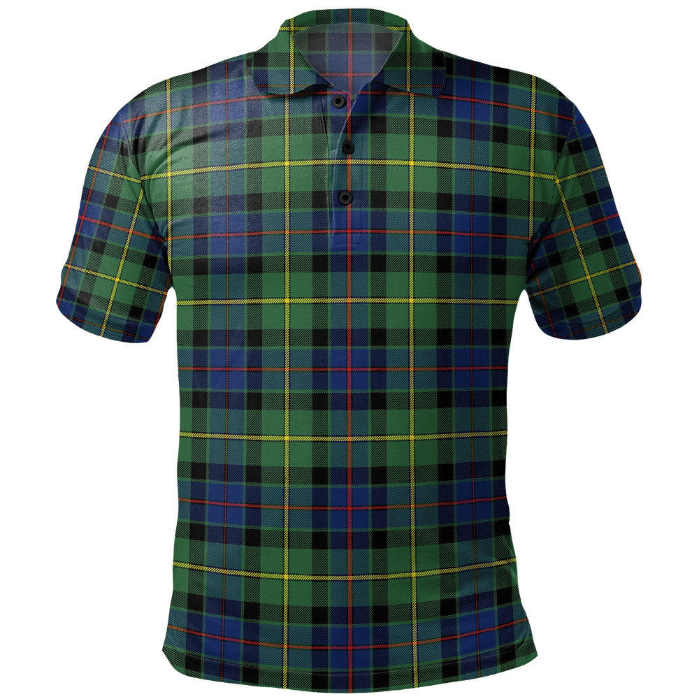 Tait Modern Clan Badge Tartan Polo Shirt | Celticprime.com – celticprime