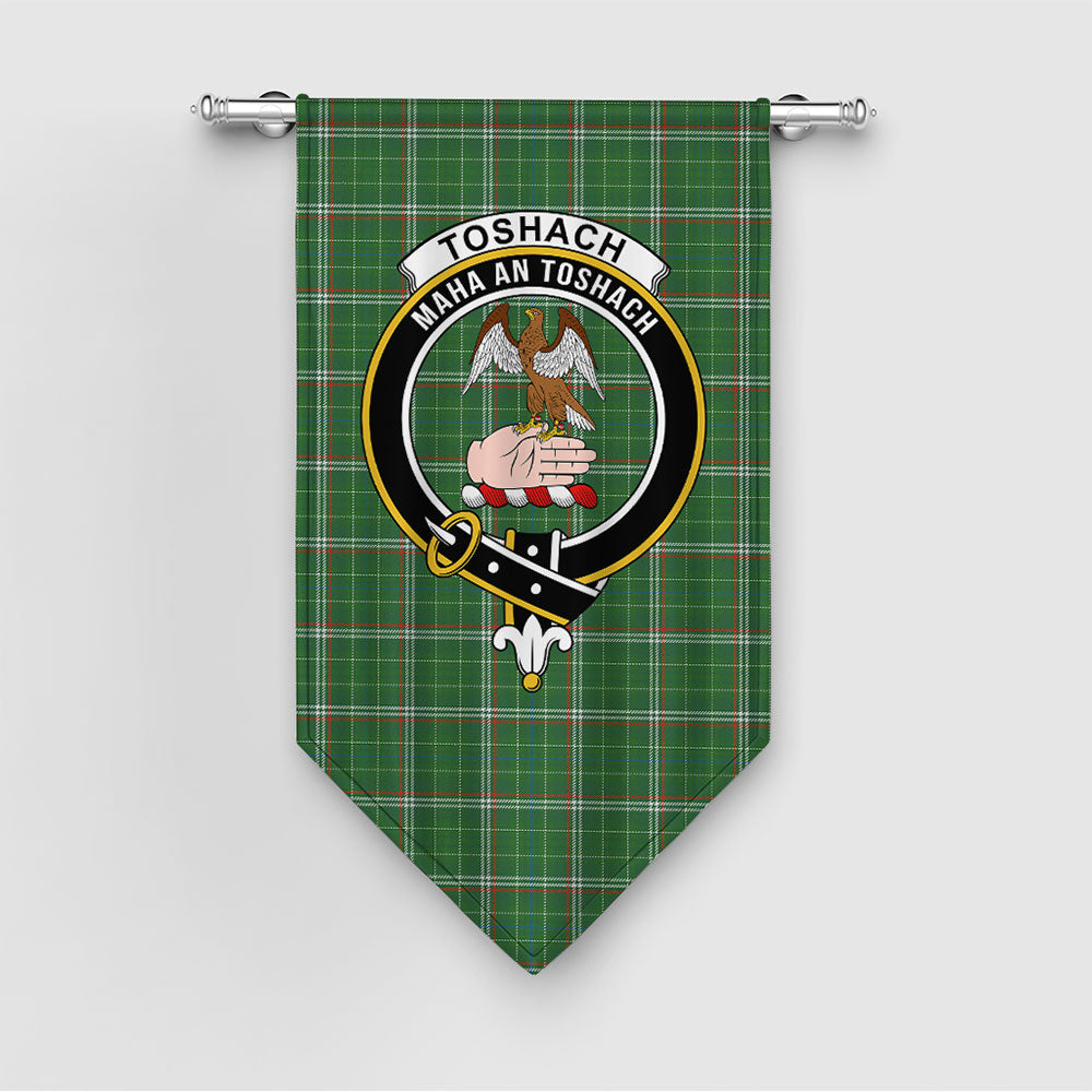 Toshach Ancient Clan Badge Tartan Gonfalon – Scottish Banner ...