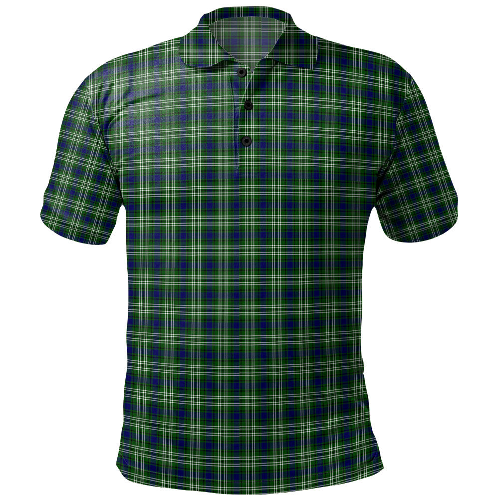 Tweedside District Clan Badge Tartan Polo Shirt | Celticprime.com ...