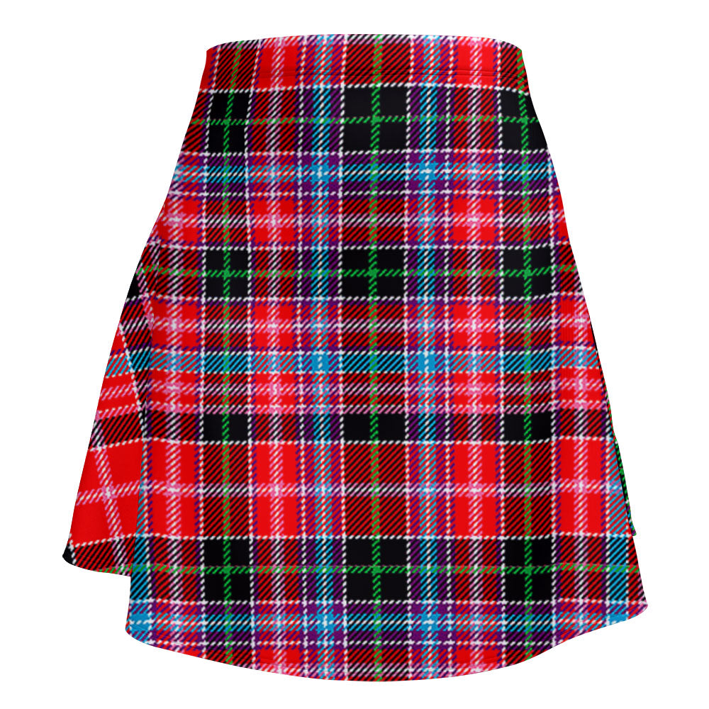 Udny Clan Badge Tartan Flared Skirt – High Waist | Celticprime.com ...