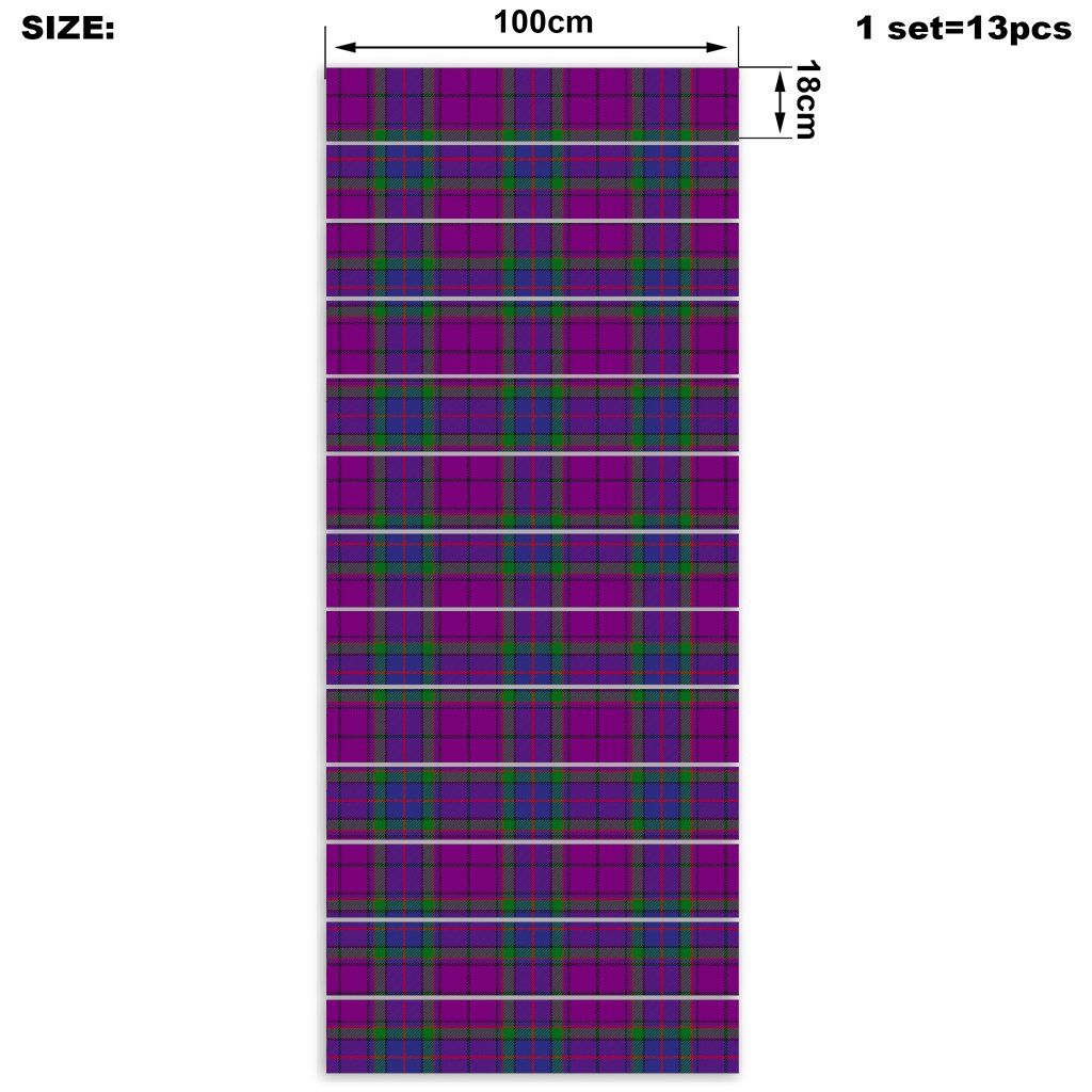 Wardlaw Tartan Stair Stickers (Set of 13) | Scottishlovers.com ...