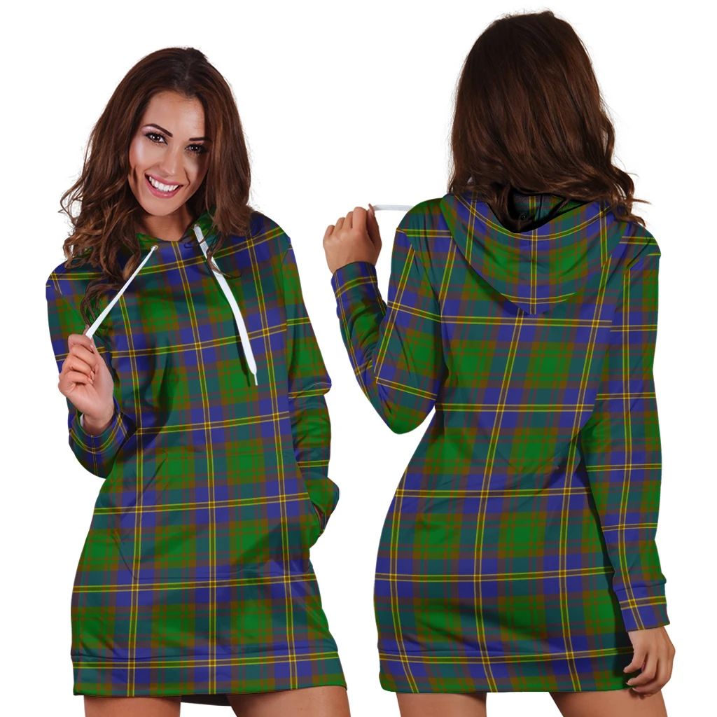 Strange of Balkaskie Tartan Classic Hoodie Dress | Celticprime.com ...