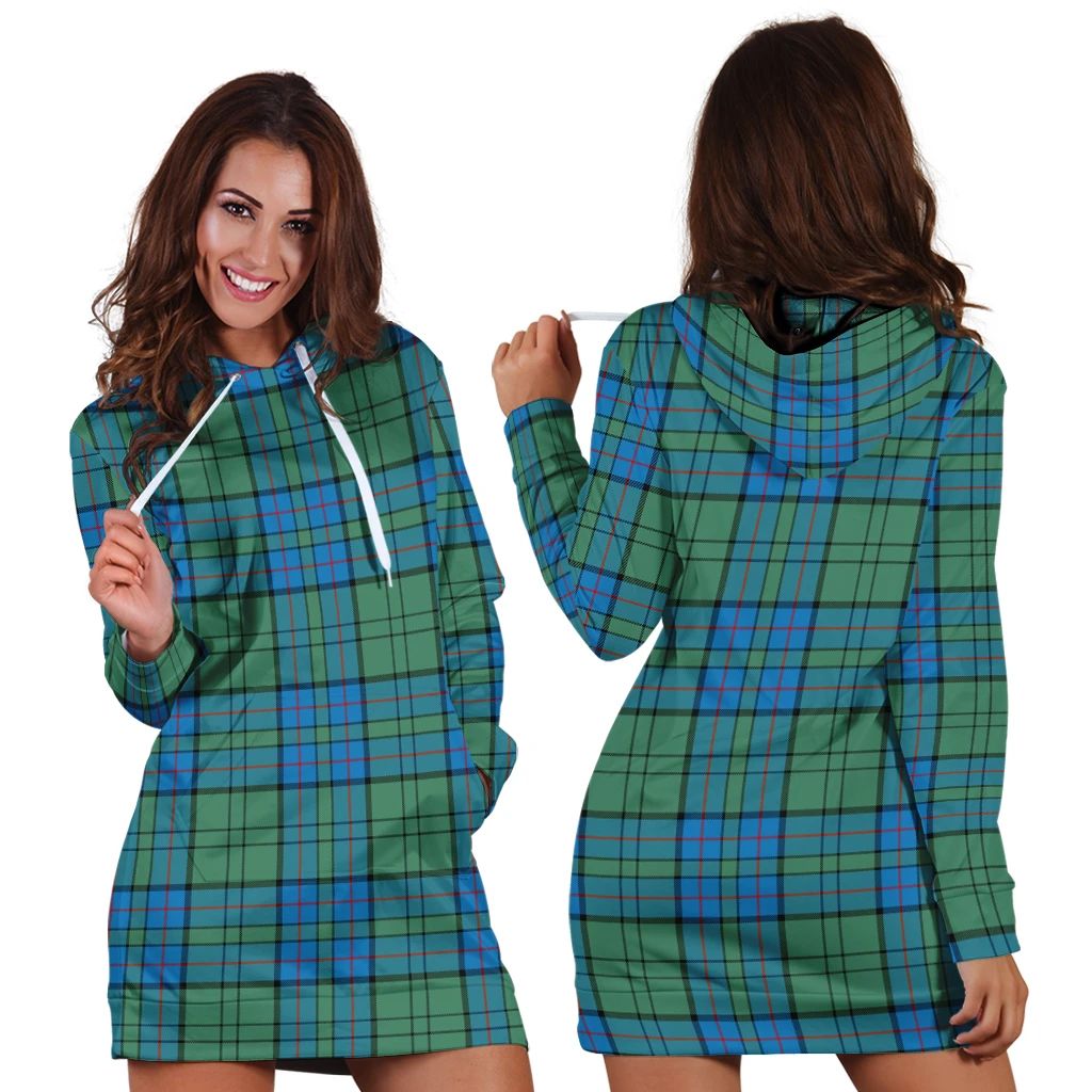 Lockhart Tartan Classic Hoodie Dress | Celticprime.com – celticprime