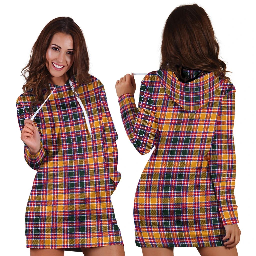 Jacobite Tartan Classic Hoodie Dress | Celticprime.com – celticprime