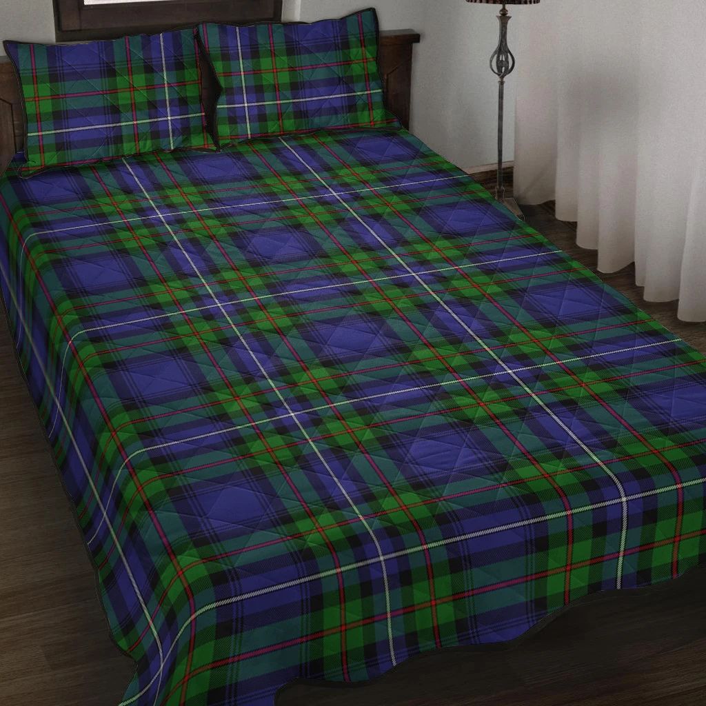 Robertson Hunting Modern Tartan Classic Quilt Bed Set | Celticprime.com ...