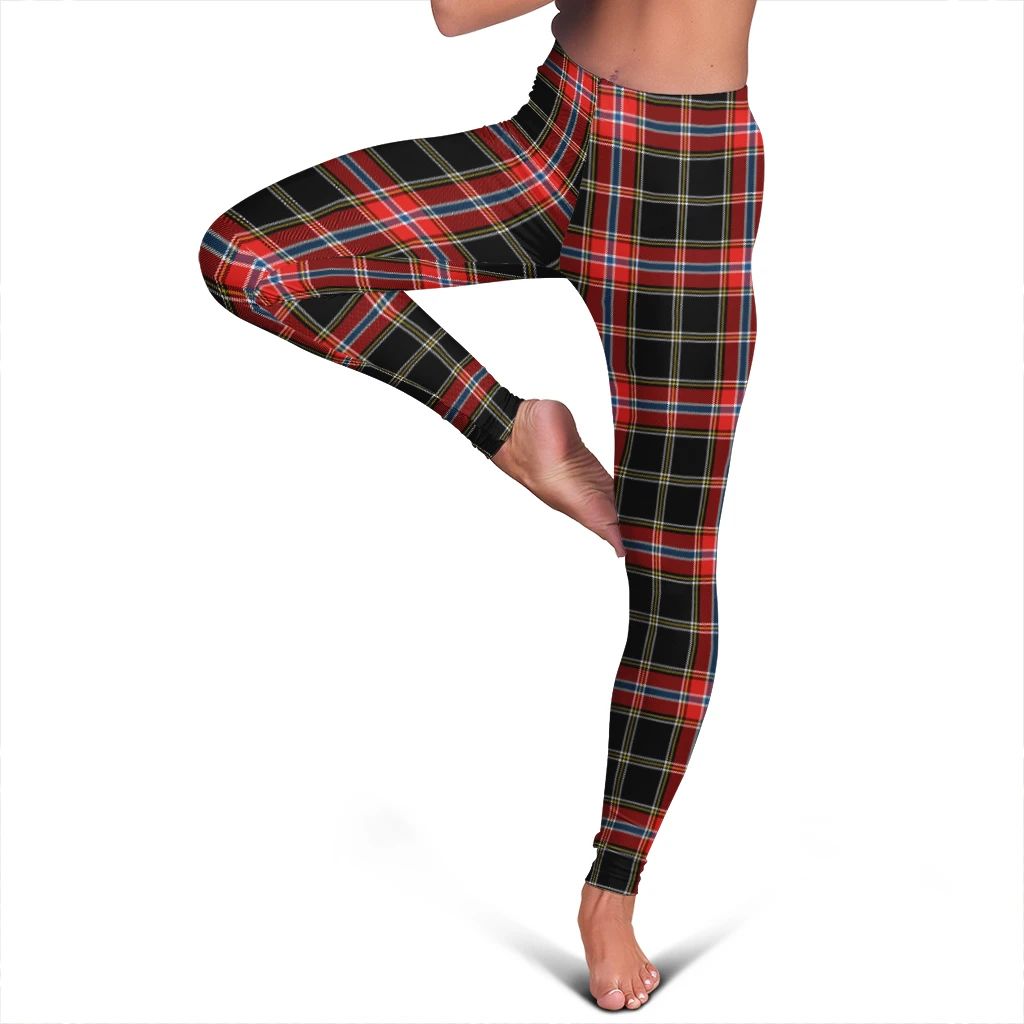 Norwegian Night Tartan Classic Leggings | Celticprime.com – celticprime
