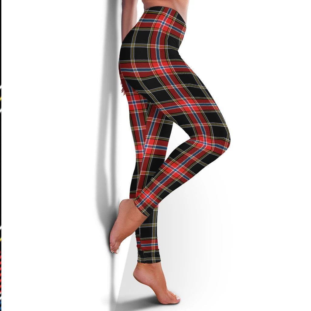 Norwegian Night Tartan Classic Leggings | Celticprime.com – celticprime