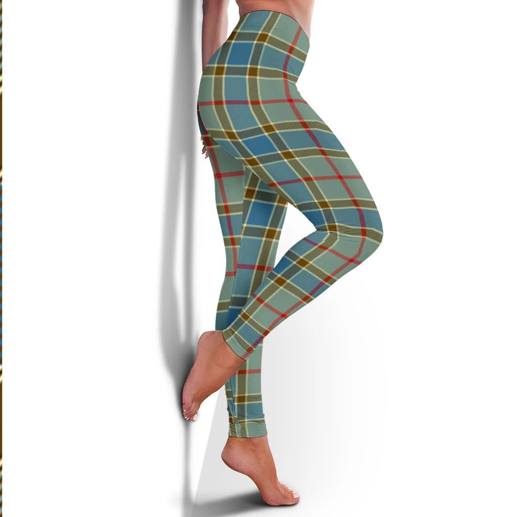 Balfour Blue Tartan Classic Leggings | Celticprime.com – celticprime