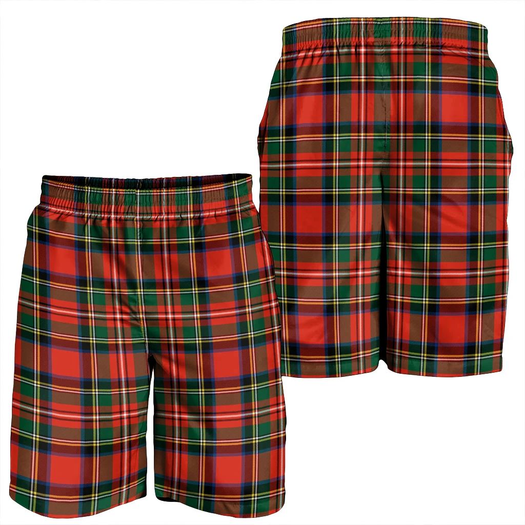Stewart Royal Modern Tartan Classic Men's Shorts | Celticprime.com ...