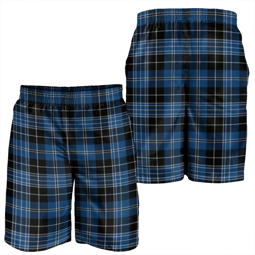 Clergy Blue Tartan Classic Men's Shorts | Celticprime.com – celticprime