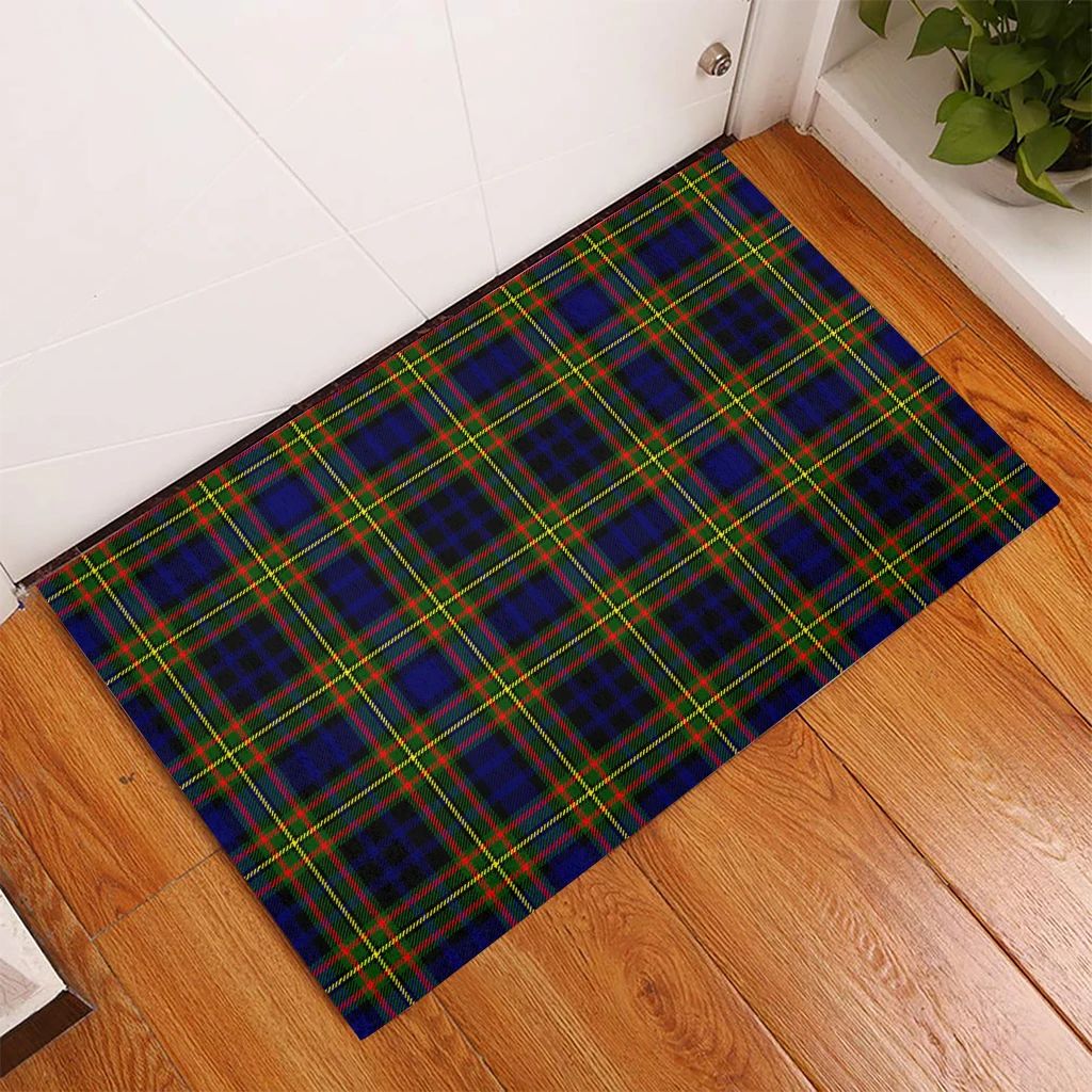 Clelland Modern Tartan Classic Door Mat | Celticprime.com – celticprime