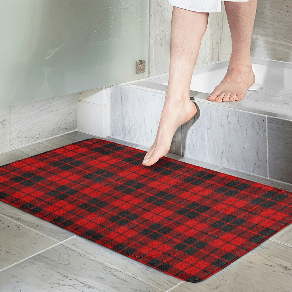Ettrick District Tartan Classic Bathroom Mat | Celticprime.com ...