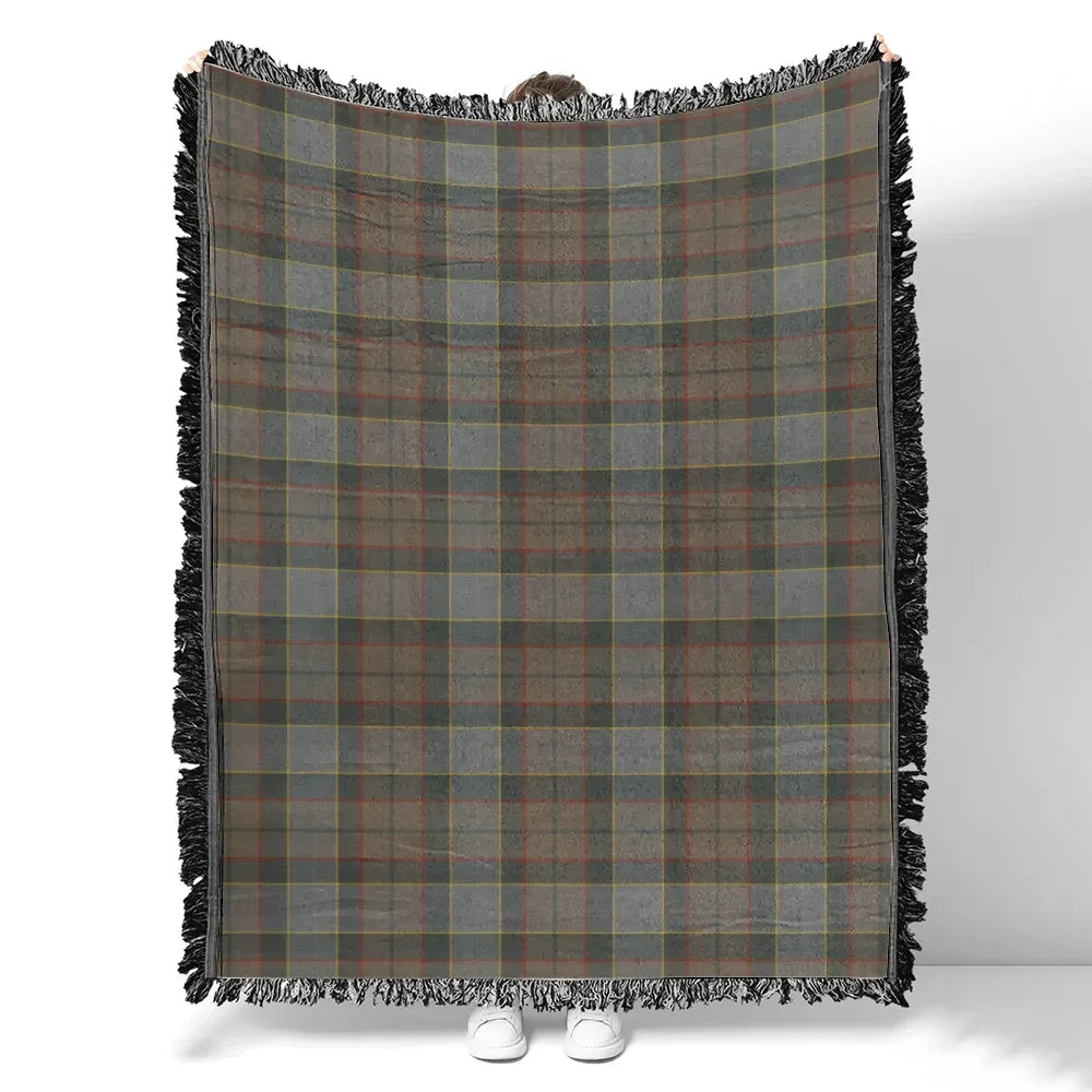 Outlander Fraser Tartan Classic Woven Blanket | Celticprime.com ...