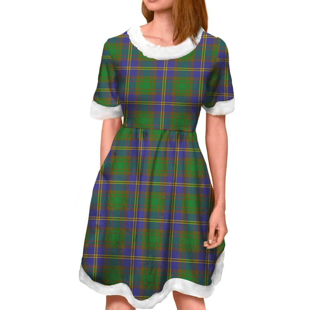 Strange of Balkaskie Tartan Classic Christmas Dress | Celticprime.com ...
