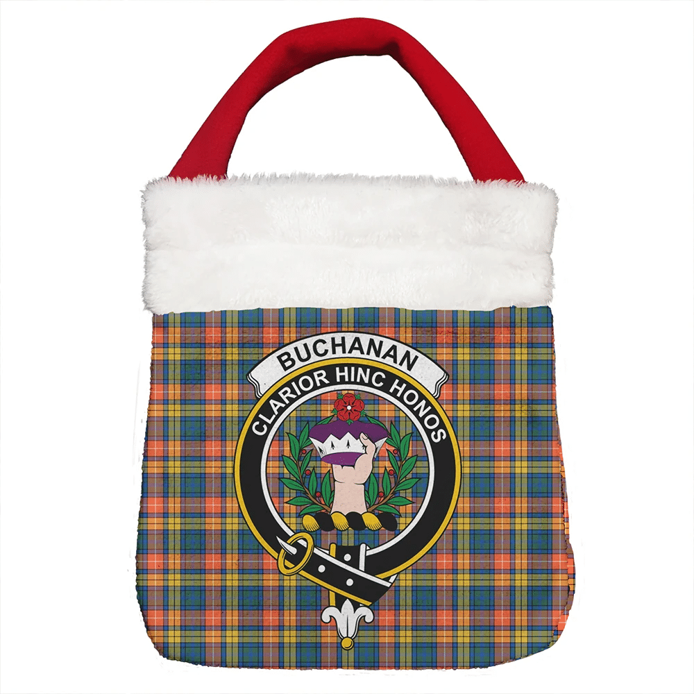 Buchanan Ancient Tartan Classic Crest Christmas Gift Bag | Celticprime ...