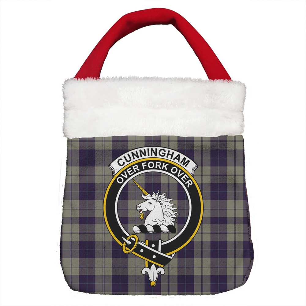Cunningham Dress Blue Dancers Tartan Classic Crest Christmas Gift Bag ...