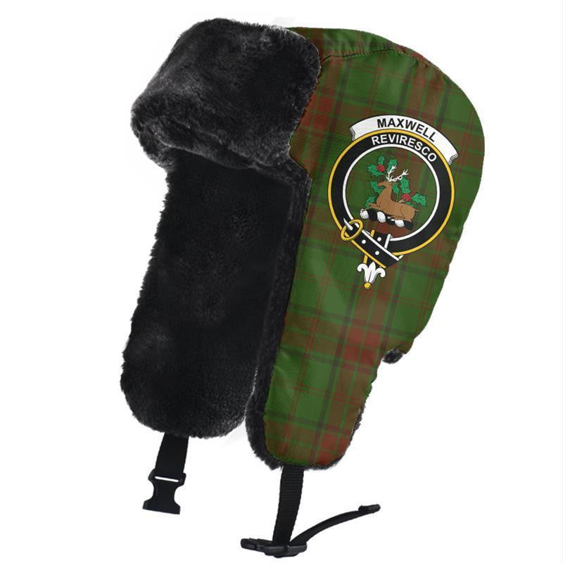 Maxwell Hunting Tartan Classic Crest Trapper Hat | Celticprime.com ...