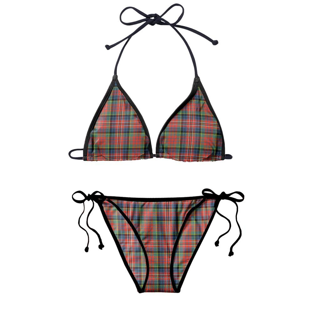 MacPherson Ancient Tartan Classic Bikini Swimsuit | Celticprime.com ...