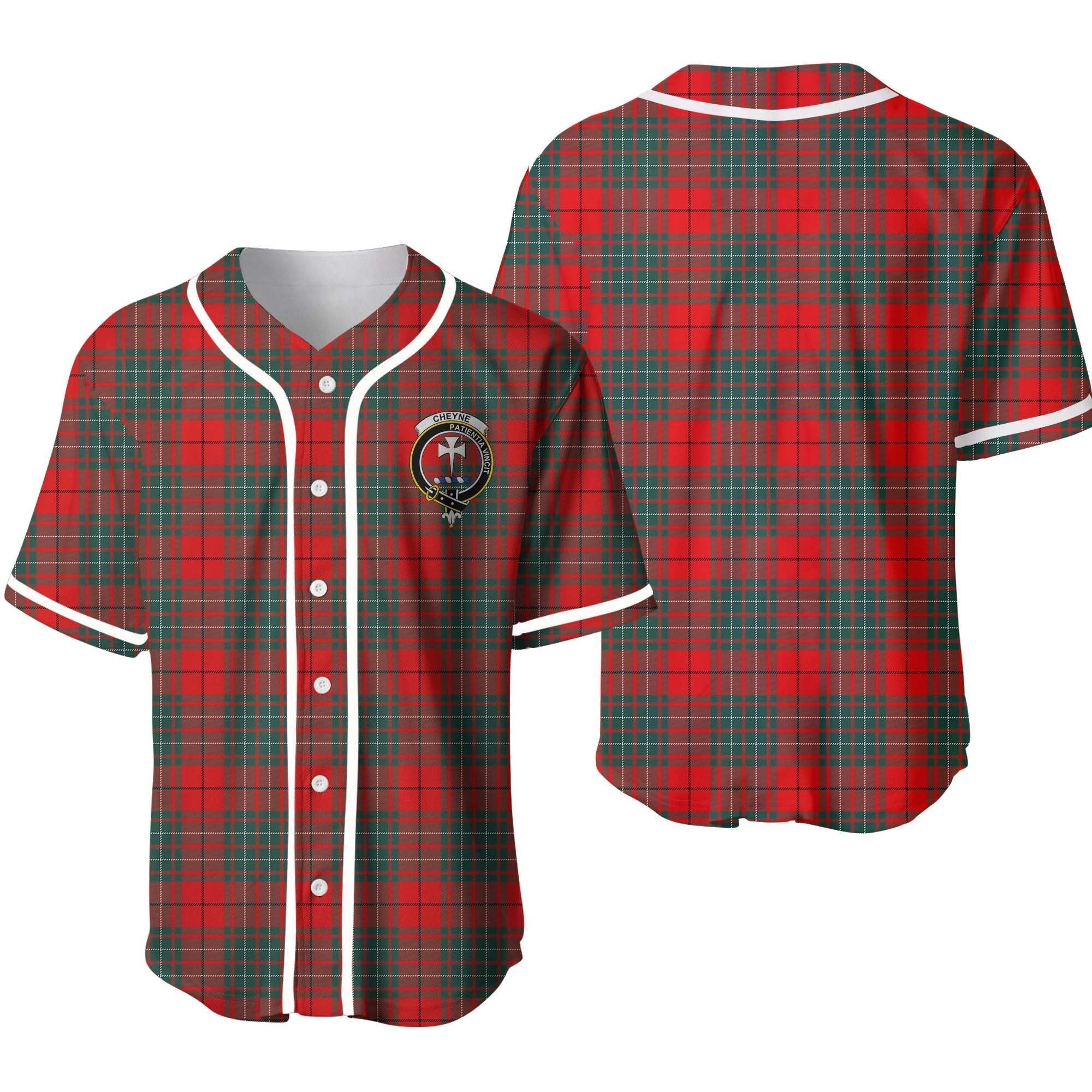 Cheyne Tartan Classic Baseball Jersey | Celticprime.com – celticprime