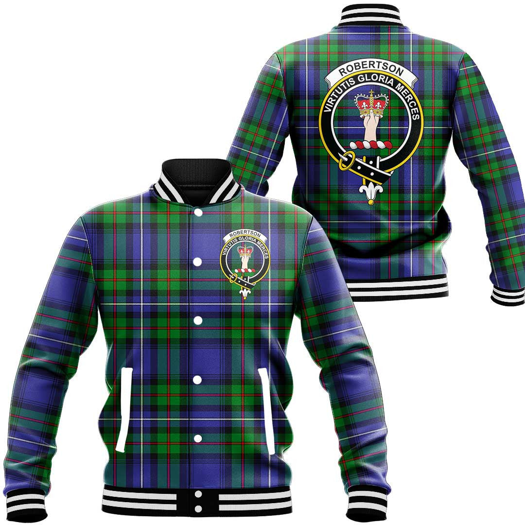 Robertson Hunting Modern Tartan Classic Crest Baseball Jacket ...