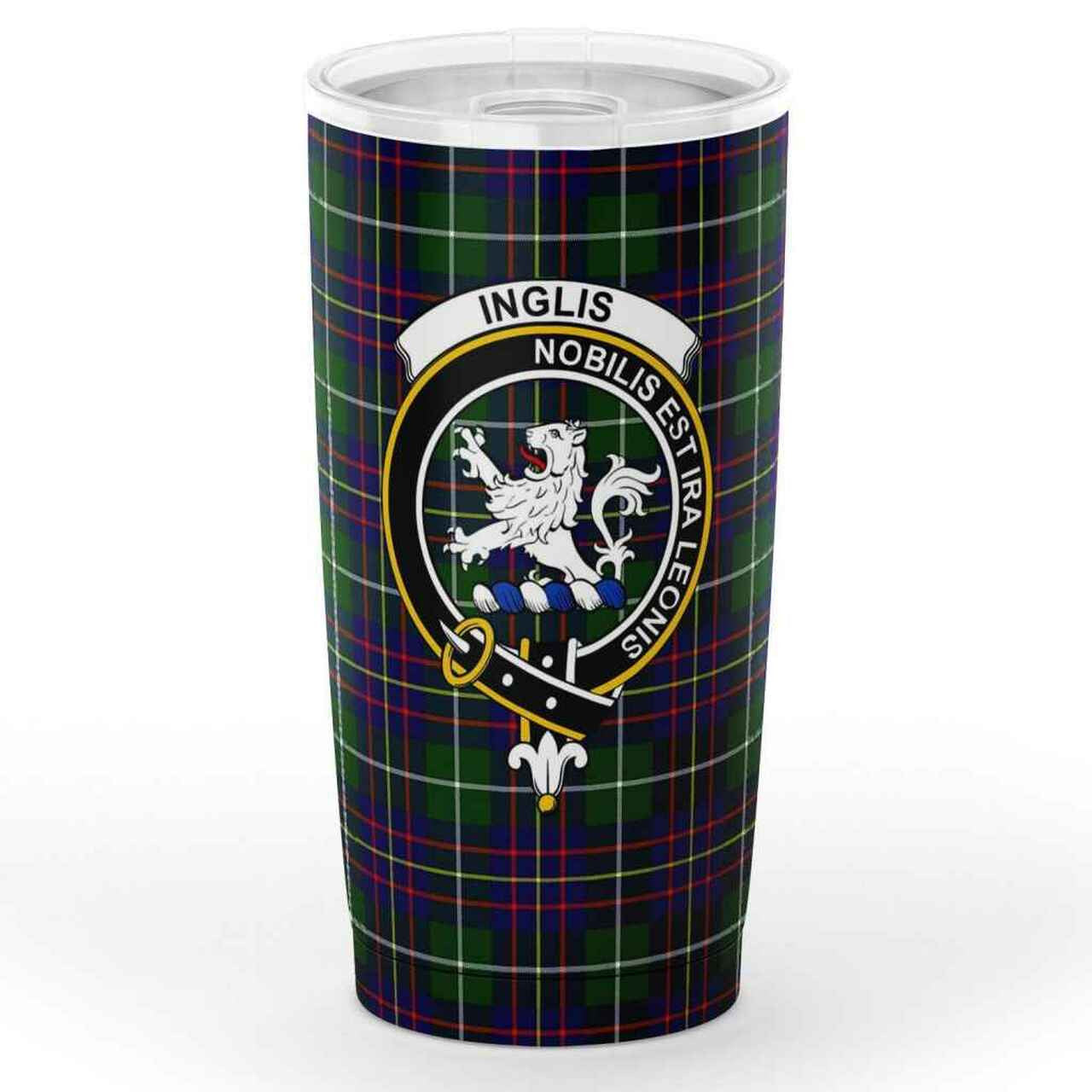 Inglis Tartan Classic Crest Tumbler | Celticprime.com – celticprime