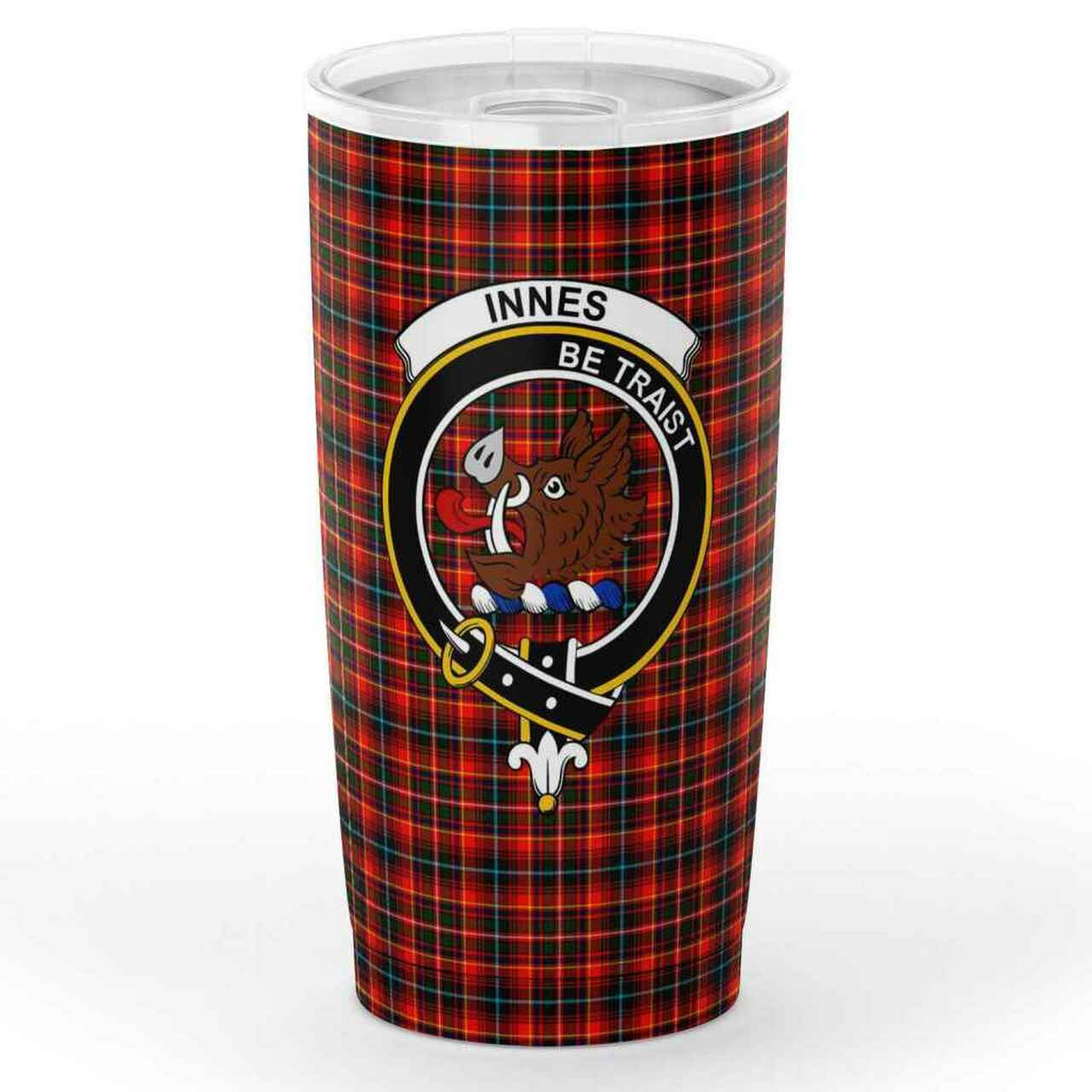 Innes Tartan Classic Crest Tumbler | Celticprime.com – celticprime