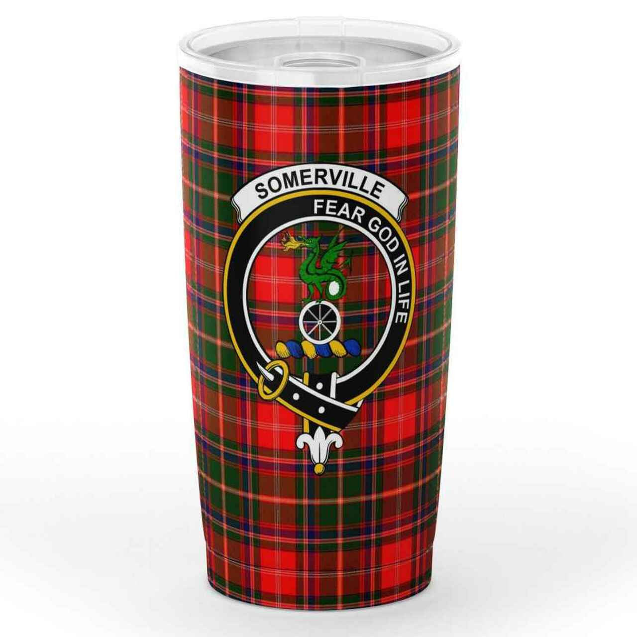 Somerville Tartan Classic Crest Tumbler | Celticprime.com – celticprime