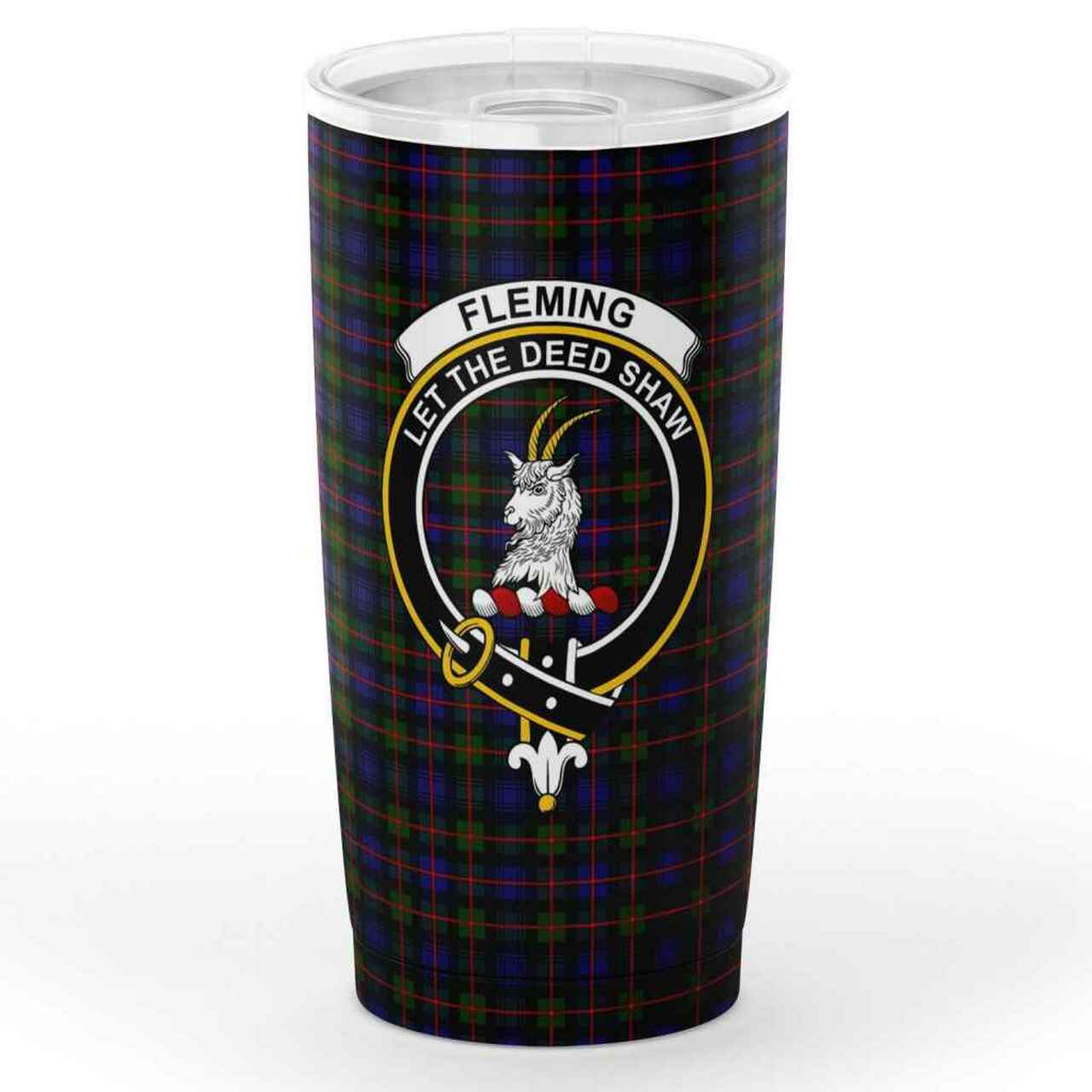 Fleming Tartan Classic Crest Tumbler | Celticprime.com – celticprime