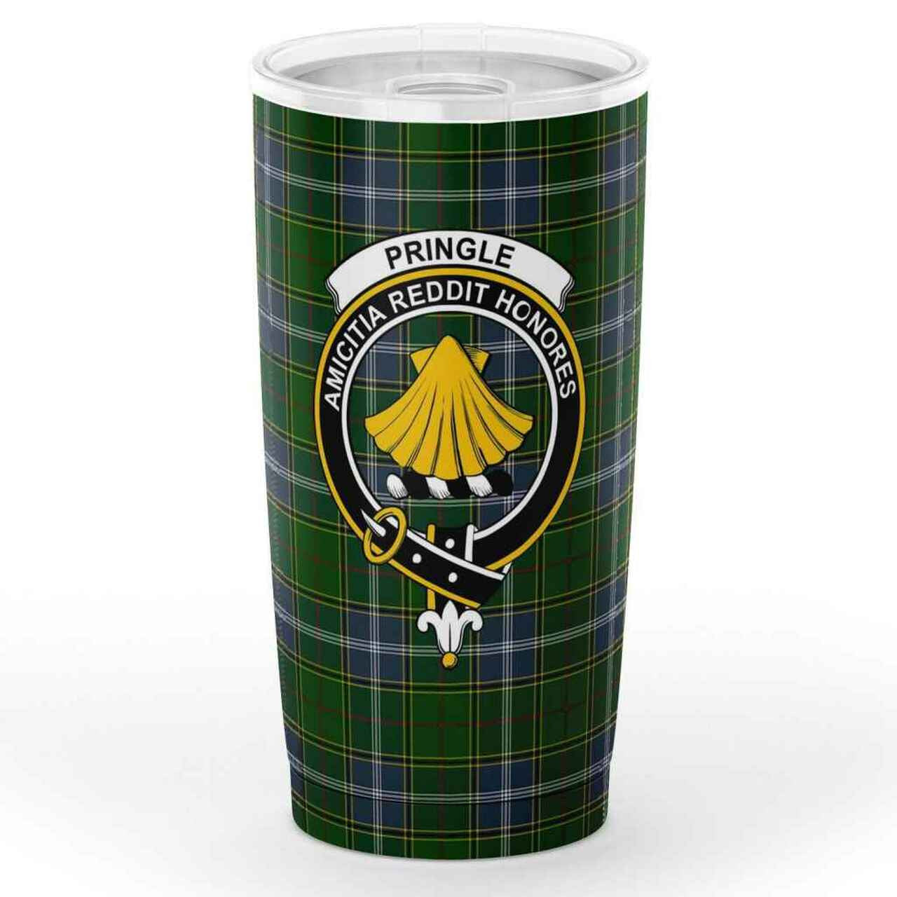 Pringle Tartan Classic Crest Tumbler | Celticprime.com – celticprime