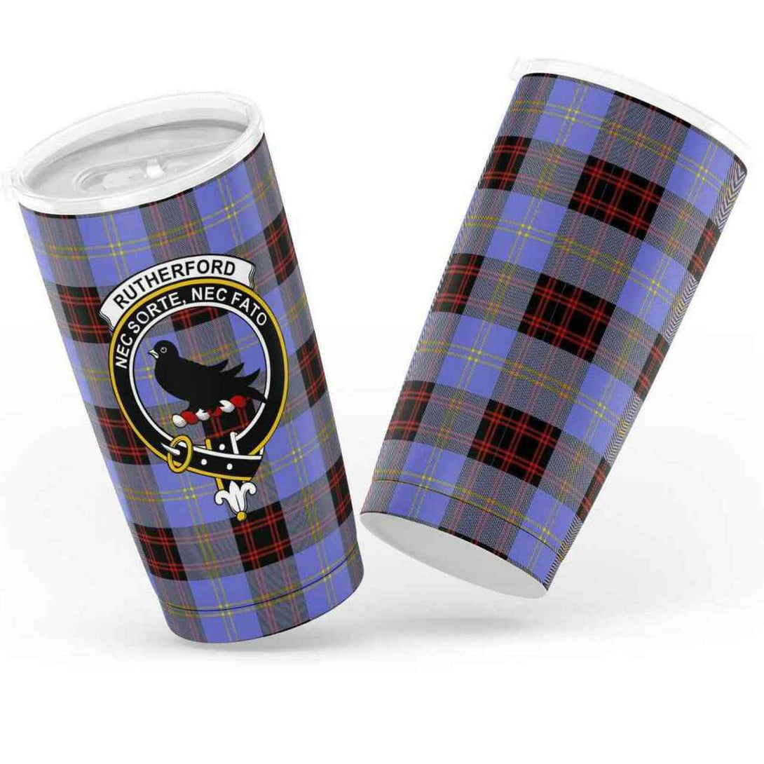Rutherford Tartan Classic Crest Tumbler | Celticprime.com – celticprime