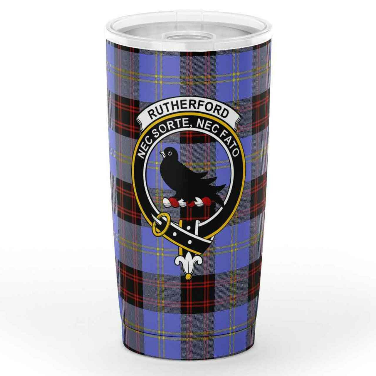 Rutherford Tartan Classic Crest Tumbler | Celticprime.com – celticprime