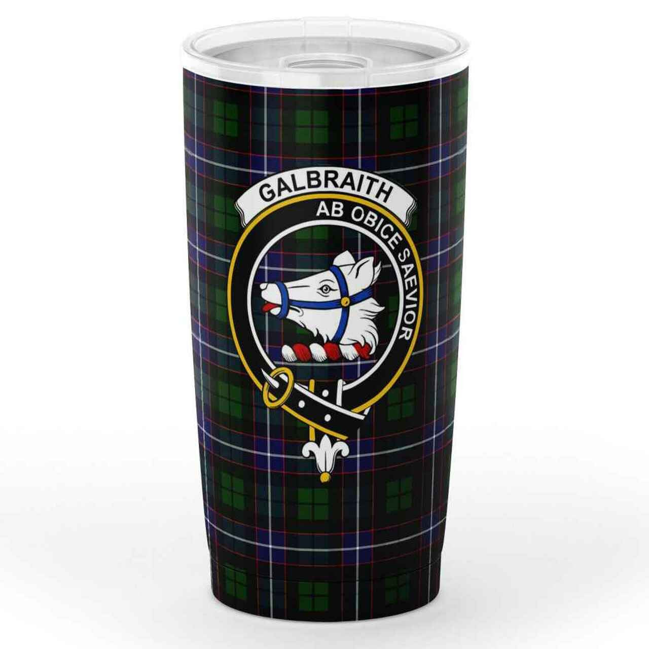 Galbraith Tartan Classic Crest Tumbler | Celticprime.com – celticprime