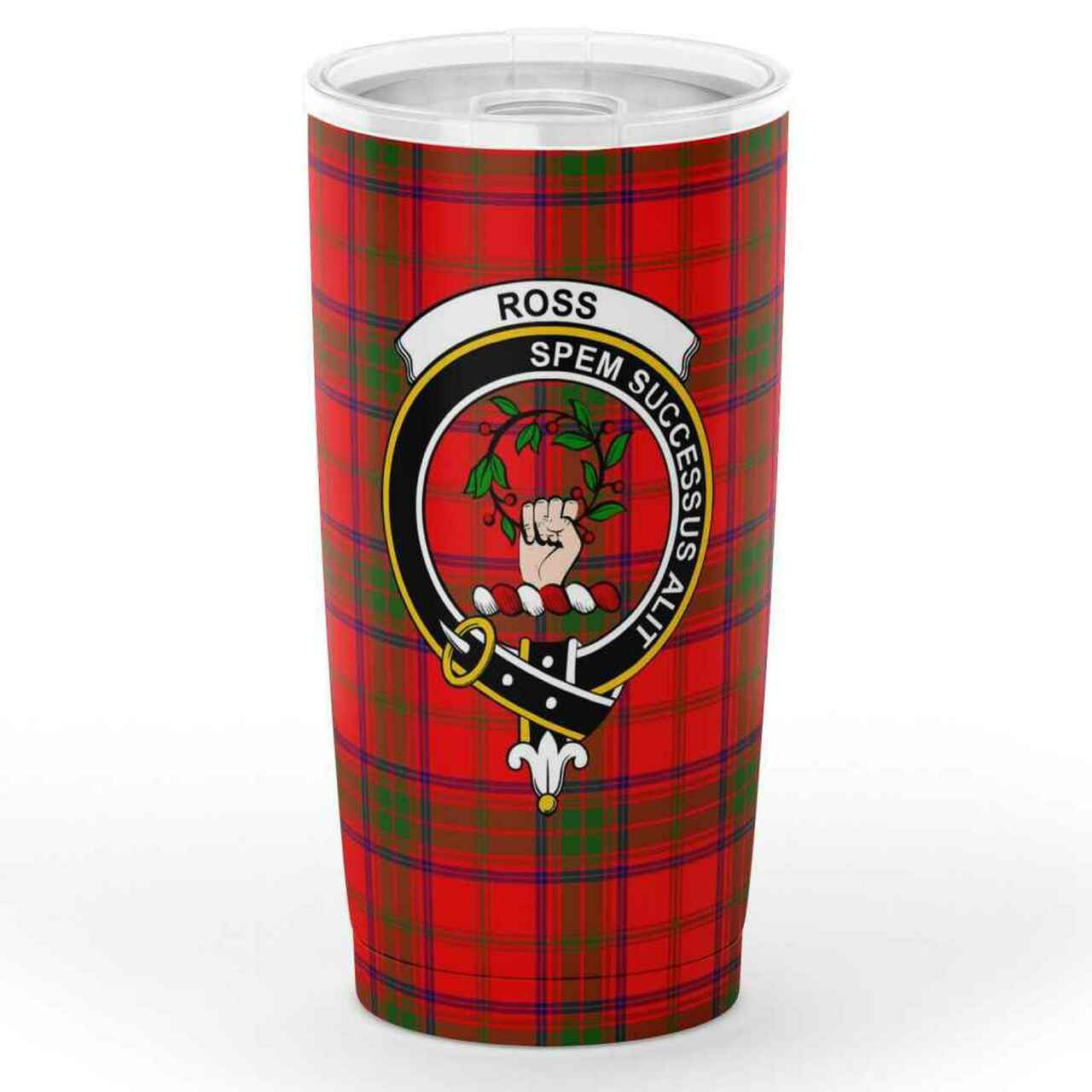 Ross Tartan Classic Crest Tumbler | Celticprime.com – celticprime